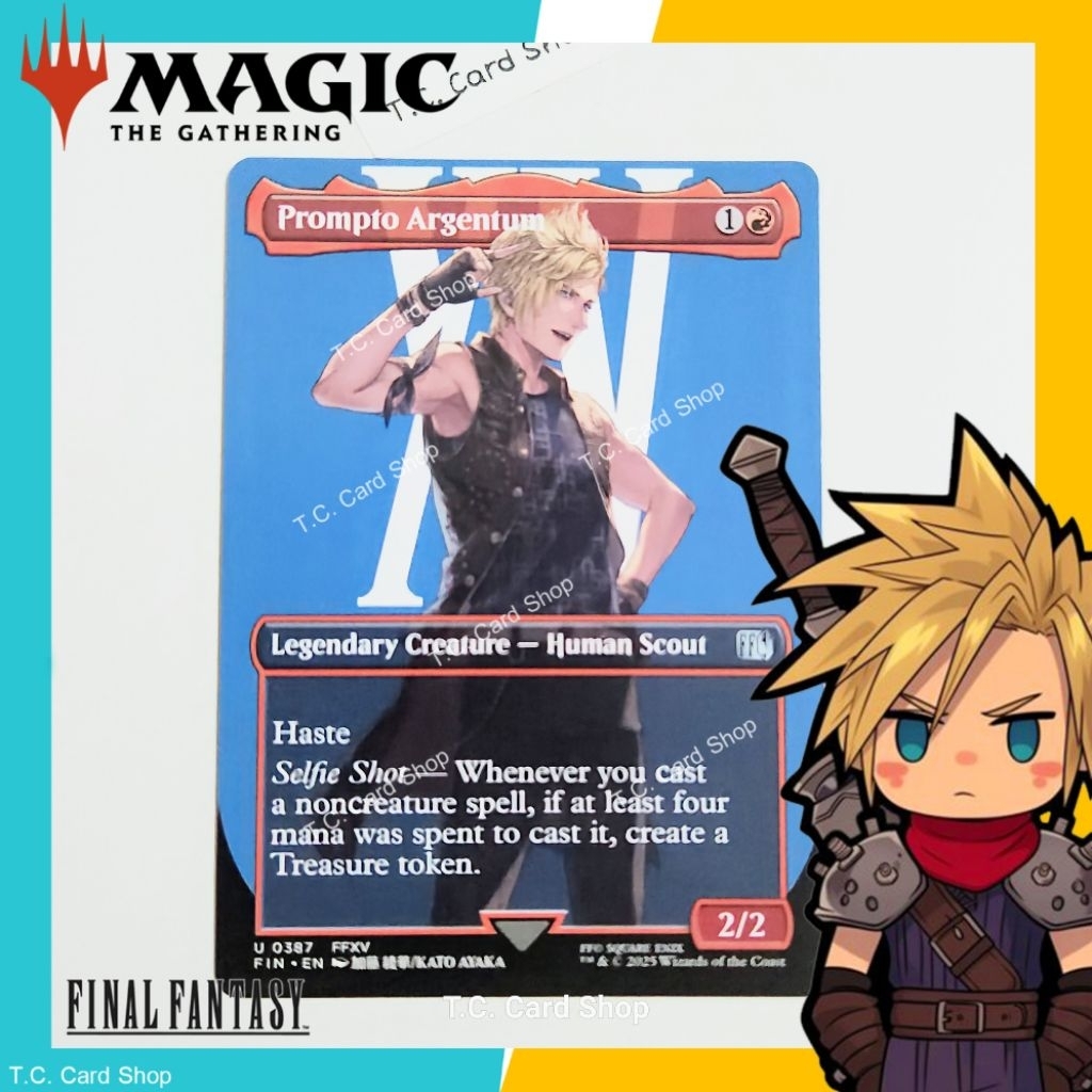 Prompto Argentum - U0387 FFXV - Final Fantasy - Magic the Gathering ...