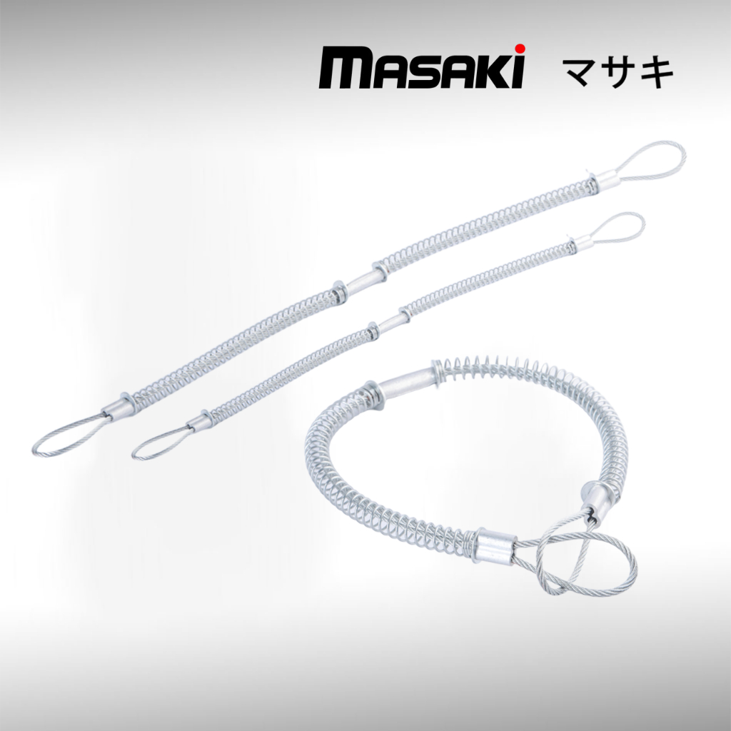 สลิงกันสะบัด Whip Check Safety Sling cable ขนาดลวด 3 mm (1/8") และ 6 mm ...