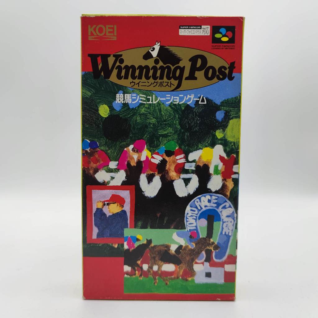 Winning Post [SFC] ของแท้ Nintendo Super Famicom สภาพปานกลาง ถาดทำใหม่ ...