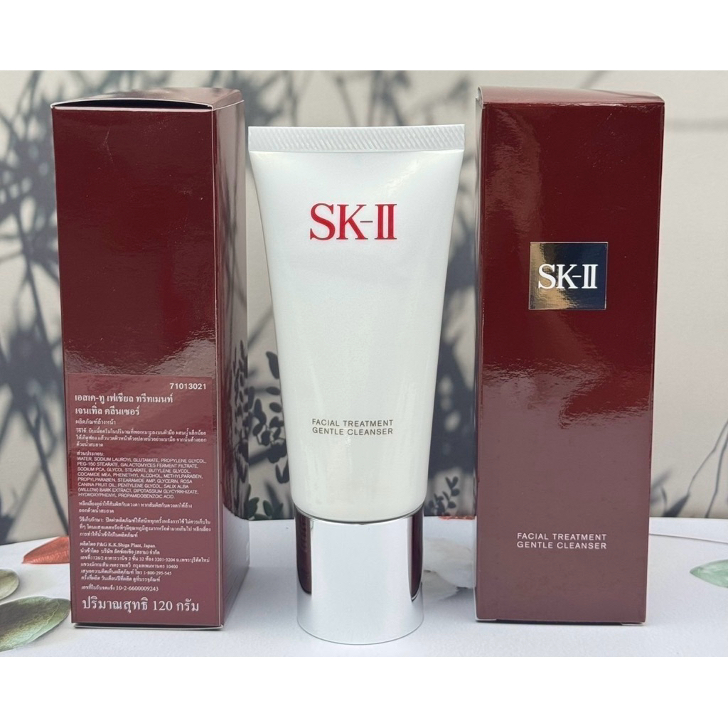 SK-II FACIAL TREATMENT GENTLE CLEANSER ขนาด120g #สินค้าฉลากไทย | Shopee Thailand