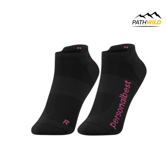 PERSONALBEST PERFORMANCE SOCK NO SHOW ถุงเท้าข้อสั้น สำหรับวิ่ง ออกกำลังกาย กระชับเท้า ไร้รอยต่อ ...