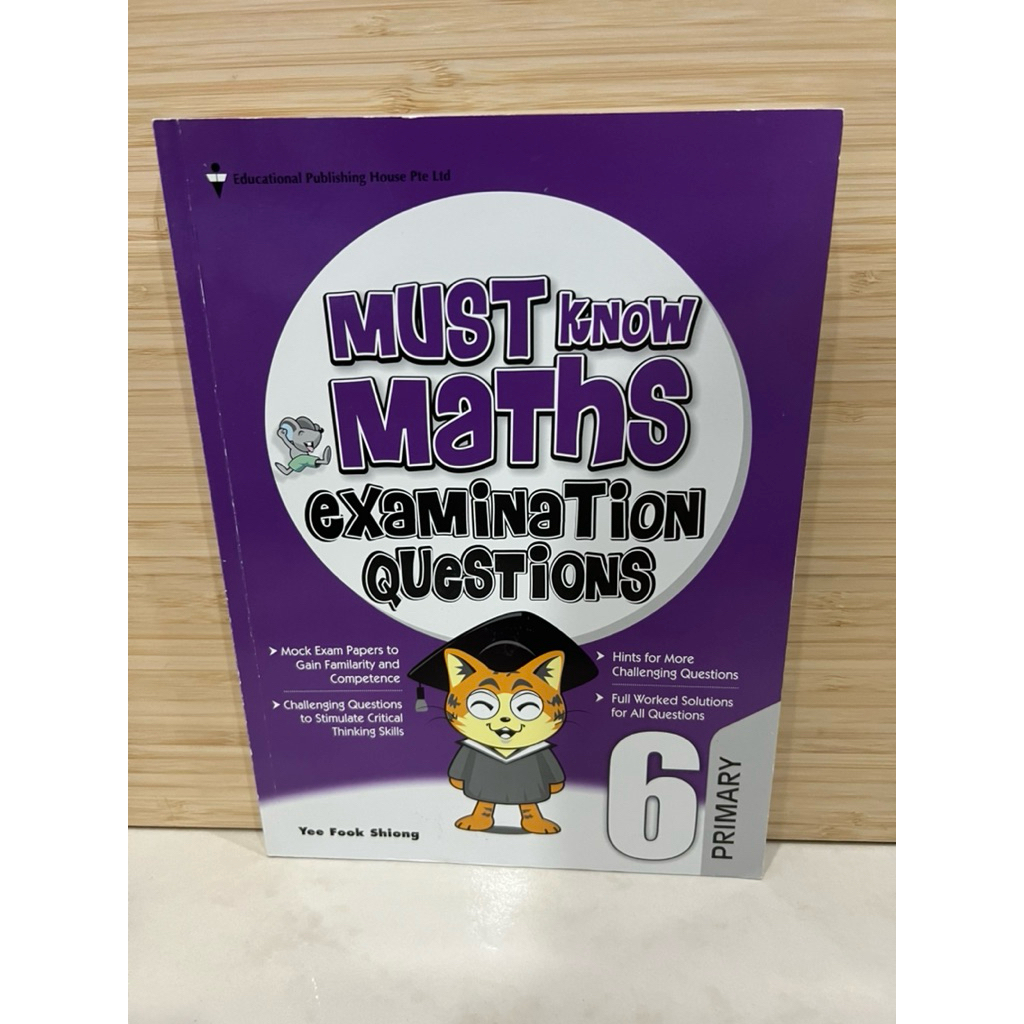 Must know Maths Examination Questions primary 6 (with answers ...