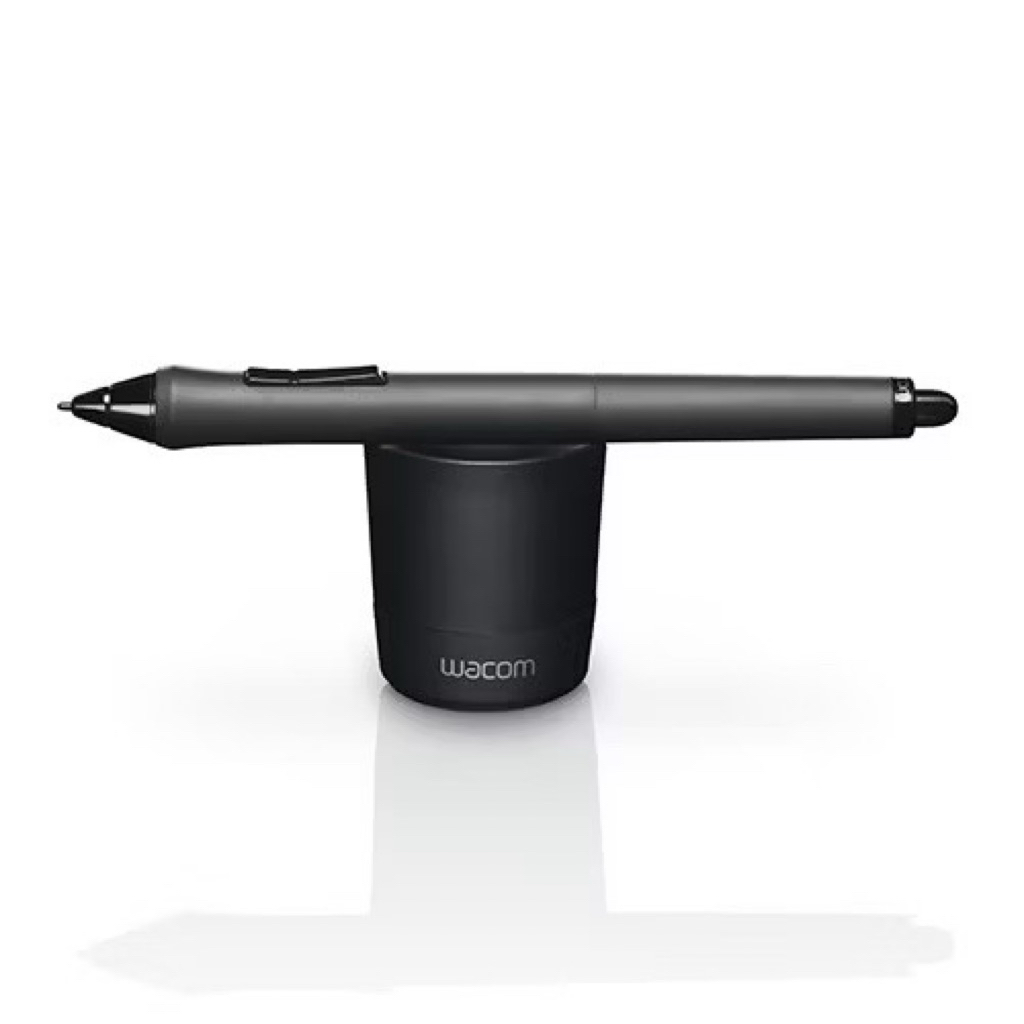 [มือ2/99%] Wacom Grip Pen (KP-501E) เมาส์ปากกาสำหรับ Intuos4/5/Pro ...