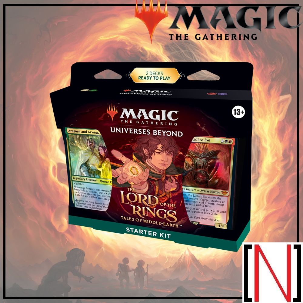 [MTG] The Lord of the Rings Starter Kit - 2 Decks Ready to Play [ภาษาอังกฤษ] | Shopee Thailand