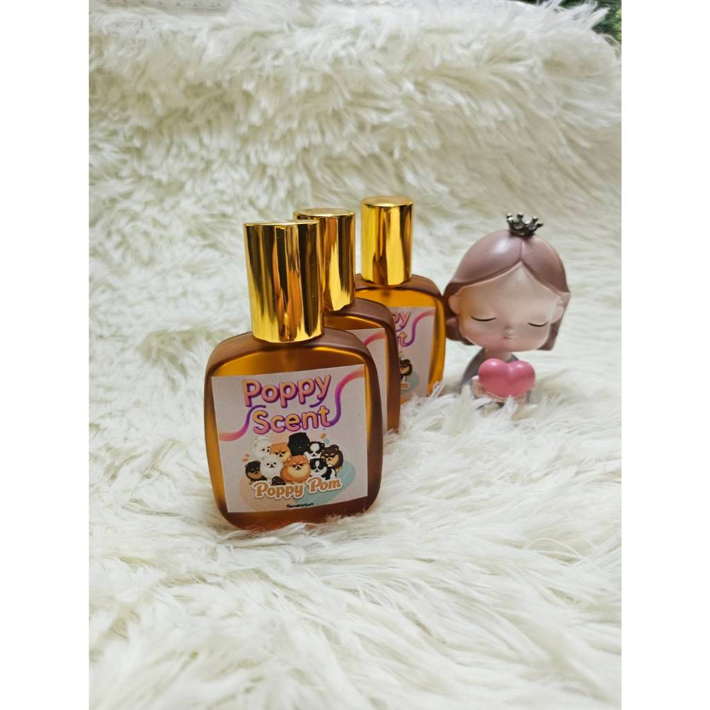 Poppy Pom น้ำหอมสัตว์เลี้ยง สุนัข/แมว กลิ่นหอม สดชื่น กลิ่น Snow ...
