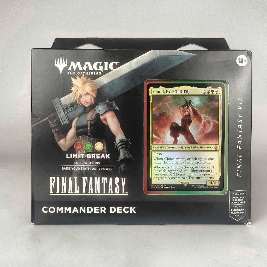 MTG - Magic The Gathering - Final Fantasy - Commander Deck - Limit ...