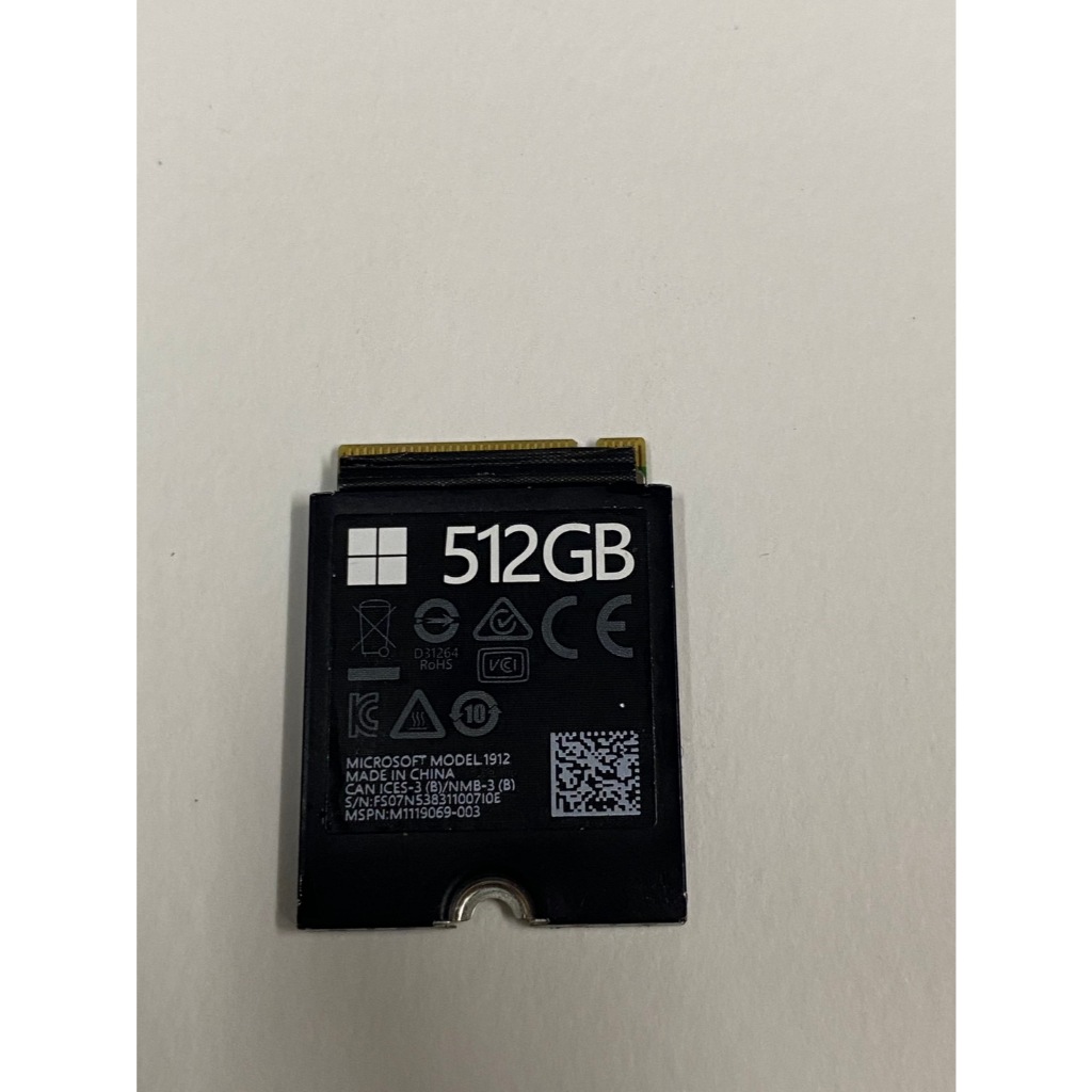Microsoft 512GB SSD M.2 NVMe | Shopee Thailand