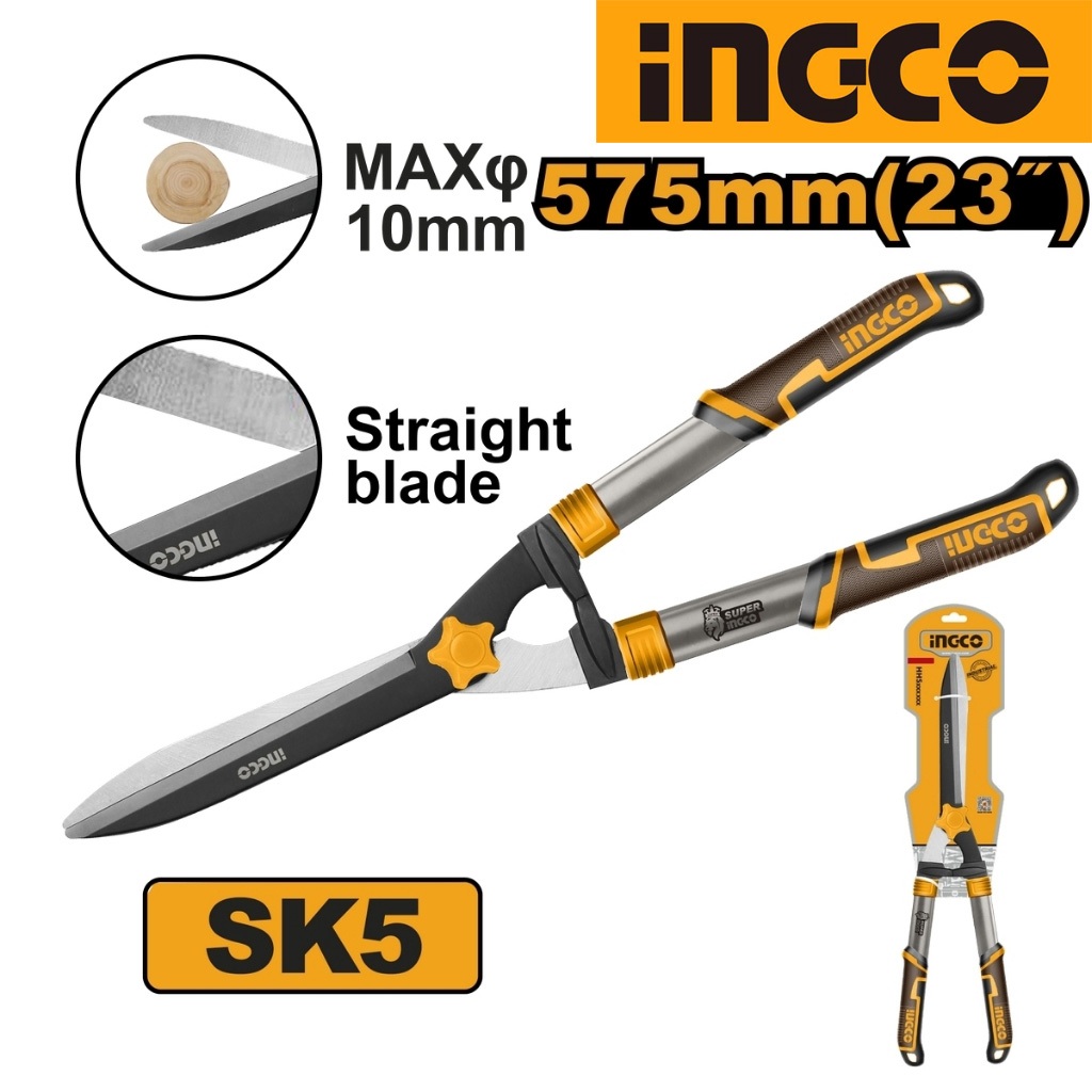 กรรไกรตัดกิ่ง พุ่มไม้ กรรไกรตัดหญ้า 23 นิ้ว Ingco HHS6301 | Shopee Thailand