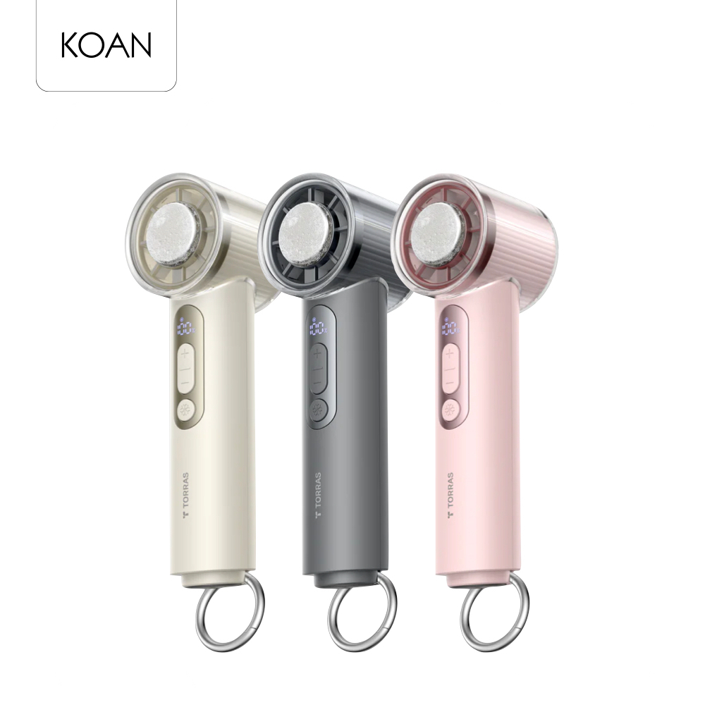 พัดลมพกพา TORRAS COOLiFY iva Handheld Fan - Charcoal / Ivory / Vivi ...