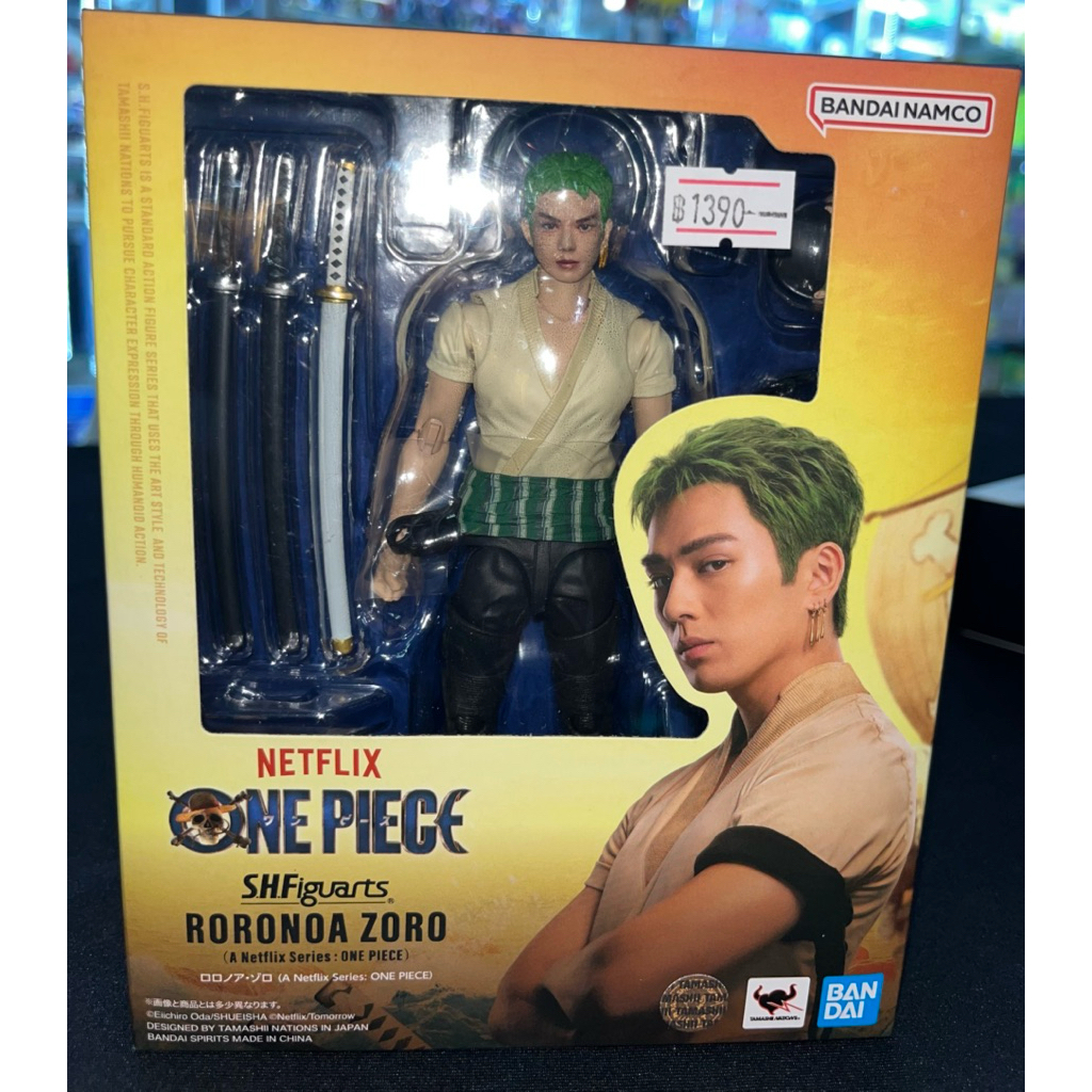 S.H.Figuarts Roronoa Zoro (A Netflix Series: ONE PIECE) (Shf Roronoa ...