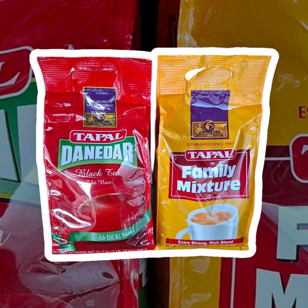 ชาปากี ยี่ห้อ TAPAL Family mixture และ TAPAL DANEDAR ขนาด 900 กรัม ...