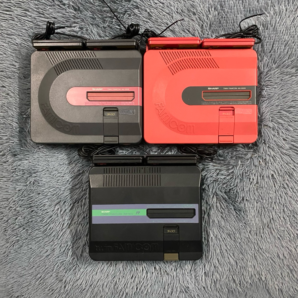 (แถมตลับ+แผ่น) เครื่องแท้พร้อมใช้ Sharp Twin Famicom เครื่อง (มือ2 ...