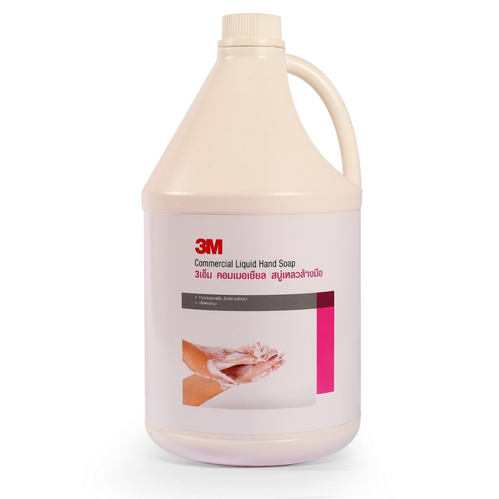 3M สบู่เหลวล้างมือ liquid hand soap 3.8L สำหรับทำความสะอาดมือ สูตรสี ...