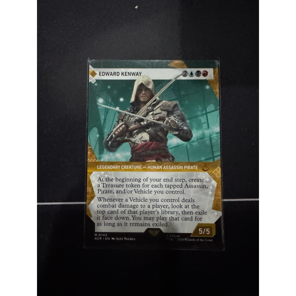 MTG Universes Beyond: Assassin's Creed Variants: Edward Kenway (0143 - Showcase) | Shopee Thailand