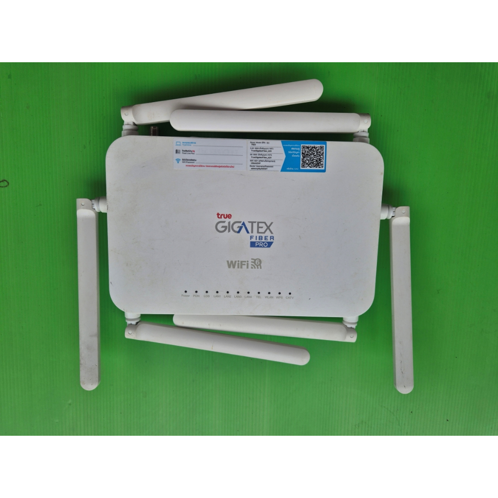 เร้าเตอร์ทรูรุ่นล่าสุด True Gigatex Fiber - T3 T623 รองรับ Wifi6 ล่าสุด ...