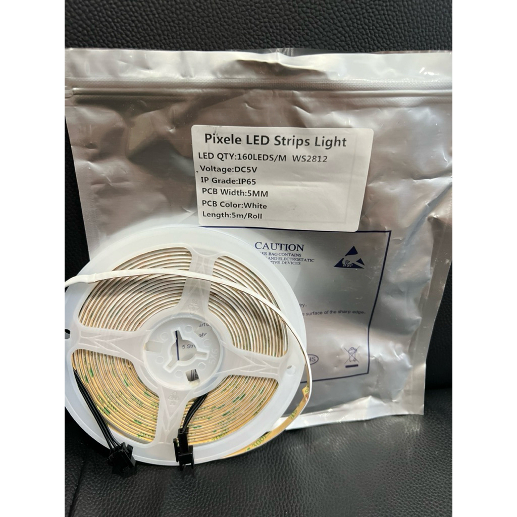 ไฟเส้น COB LED Strips Light (RGB) WS2812. ขนาด 5 มม./เมตร ***พร้อมส่ง*** | Shopee Thailand