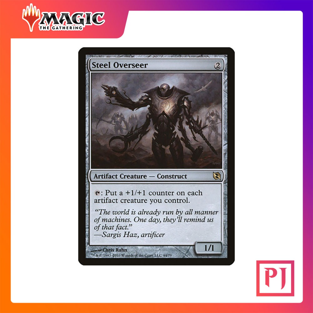 [MTG] Steel Overseer [DDF] [ARTIFACT] [RARE] [NORMAL] [ENG] (การ์ดเมจิค ...