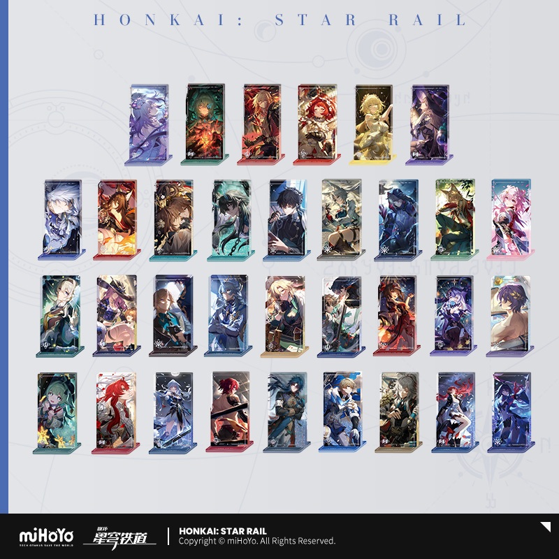 [ พร้อมส่ง / Official ] Honkai Star Rail Light Cone Acrylic Liquid ...