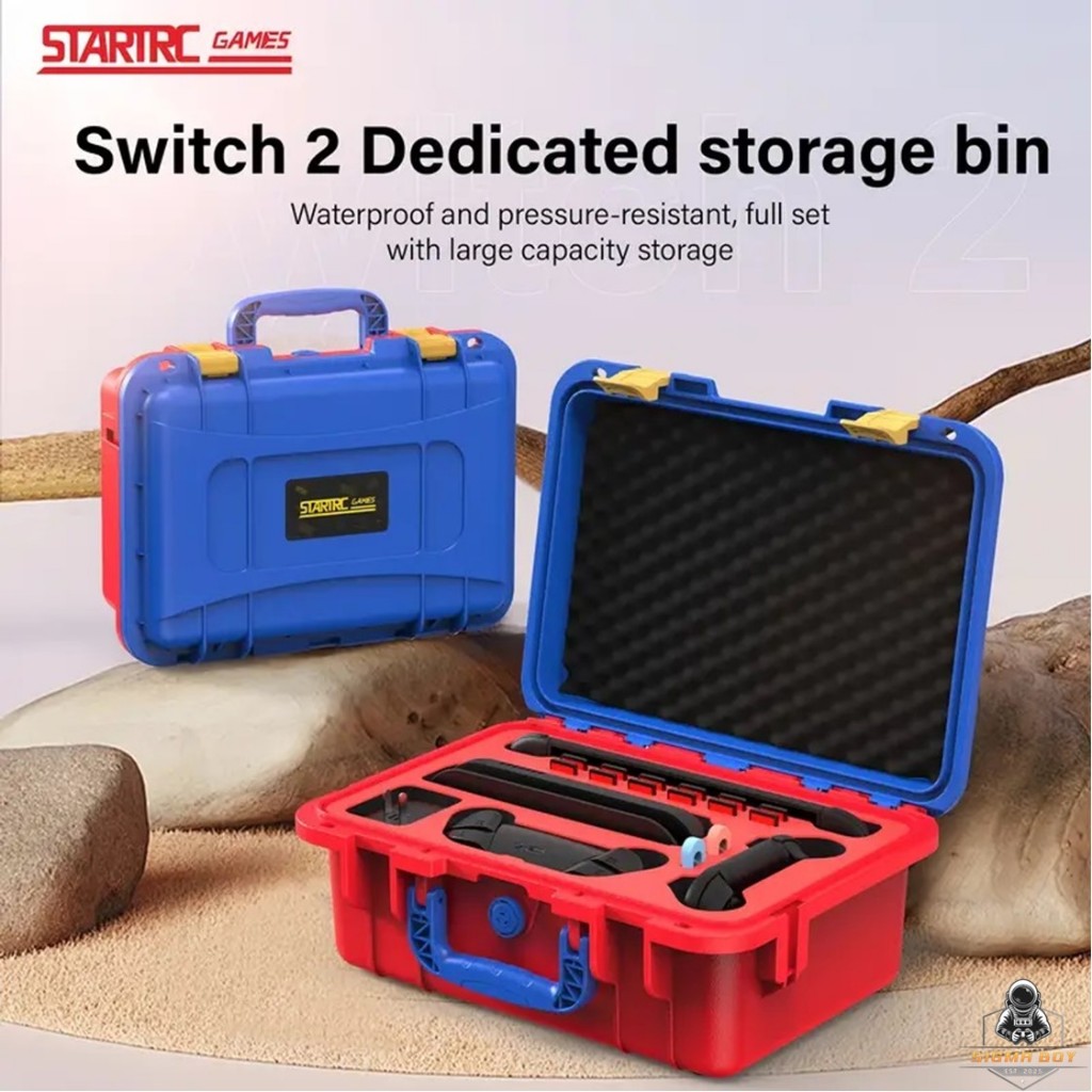 STARTRC GAMES by Devaso Hard Case Full Set for Nintendo Switch 2 (รุ่นปี 2025) กันน้ำ กันฝุ่น ...