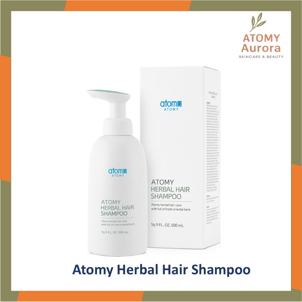Atomy Herbal Shampoo อะโทมี่ เฮอร์เบิล แฮร์ แชมพู (500ml.) | Shopee ...