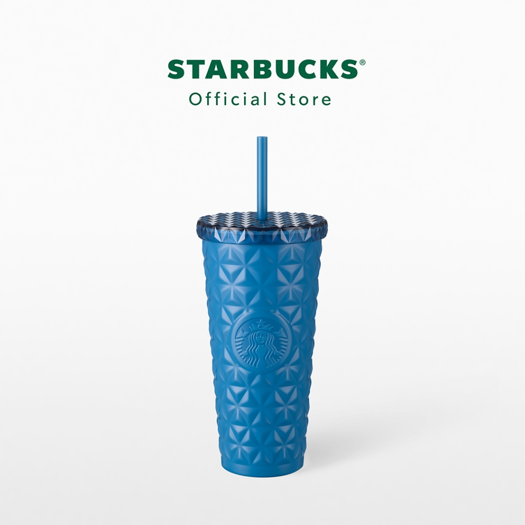 Starbucks Stainless Steel Midnight Blue Cold Cup 20oz. ทัมเบลอร์สตาร์ ...