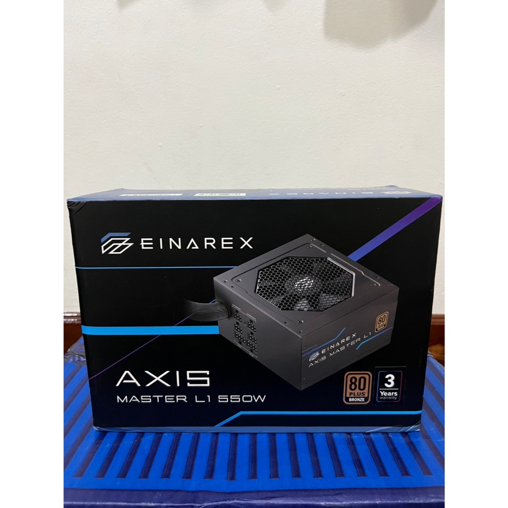 (มือสอง) อุปกรณ์จ่ายไฟ 550W Einarex Axis Master L1 Semi-Modular 80+ Bronze Power Supply | Shopee ...