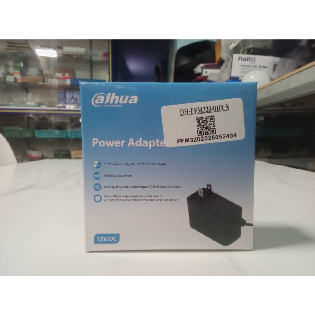 Adapter CCTV 12V 1A Dahua ของแท้ 100% สำหรับกล้องวงจรปิด | Shopee Thailand