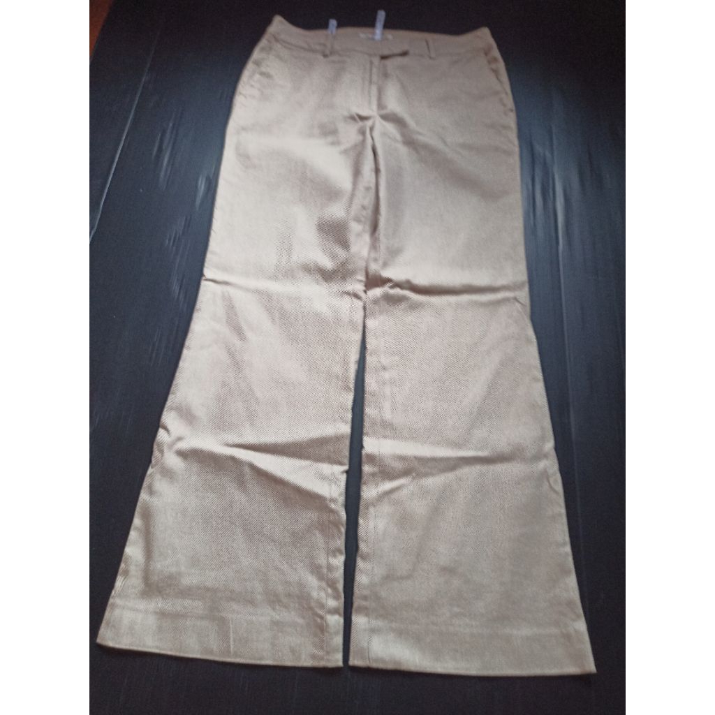 H424 กางเกงมือสอง ลินินผสม เอวสูง ขาม้า ไม่ยืด เอววัดได้ 31 รายละเอียด ...