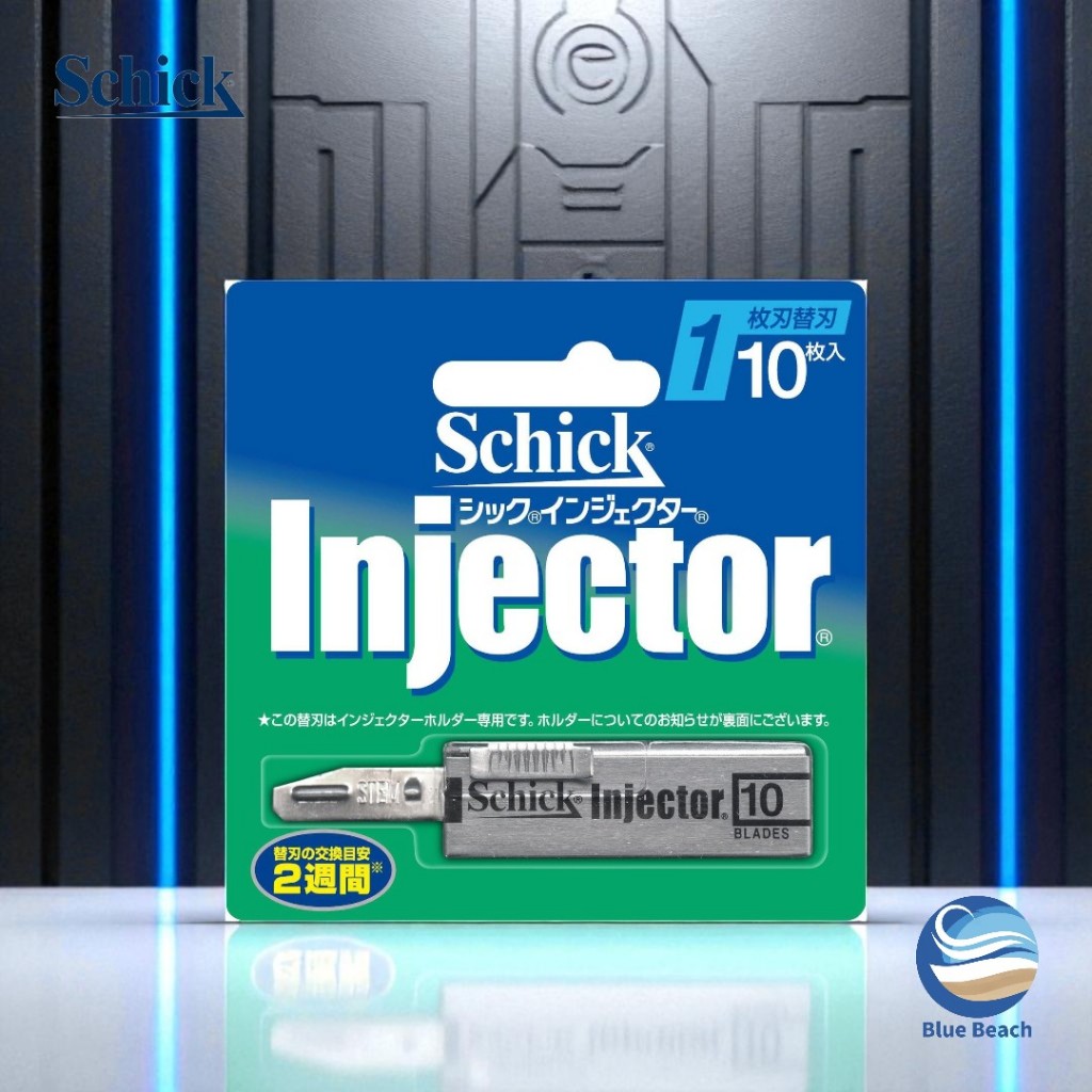 Schick Injector Single Blade/ใบมีดโกนคุณภาพสูง USA/ลดการระคายเคือง/มือ ...