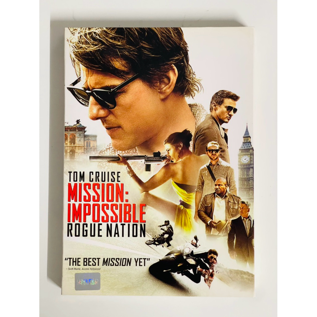 ดีวีดี : Mission Impossible 5 Rogue Nation ~ มิชชั่น อิมพอสซิเบิ้ล 5 ...