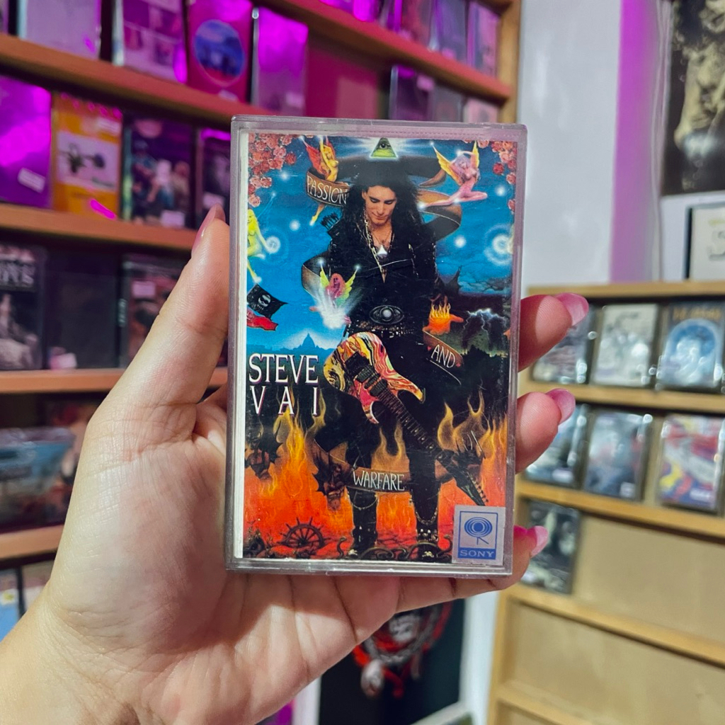 Cassette Tape Steve Vai - Passion And Warfare (TH) | Shopee Thailand
