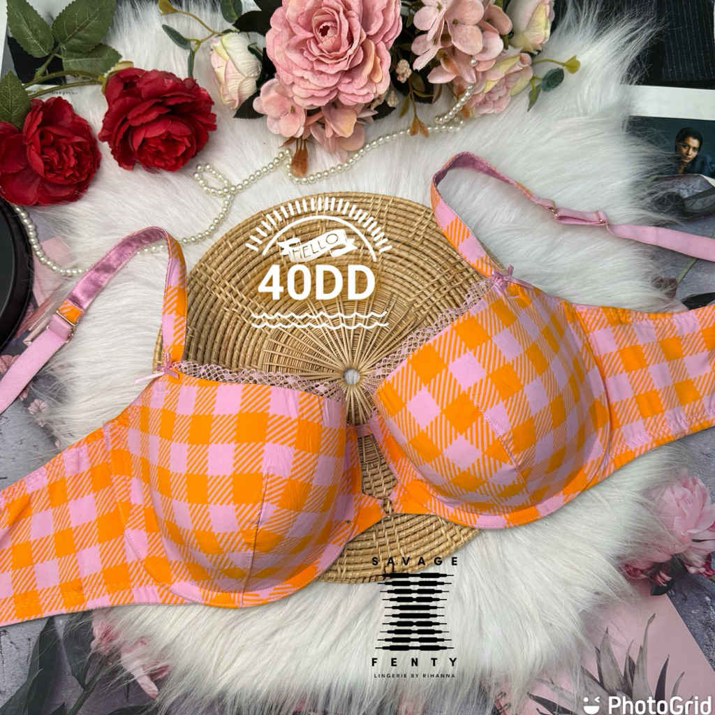 Savage X Fenty 40DD ใหม่มาก ฟองบาง สะอาด ป้ายตัด | Shopee Thailand