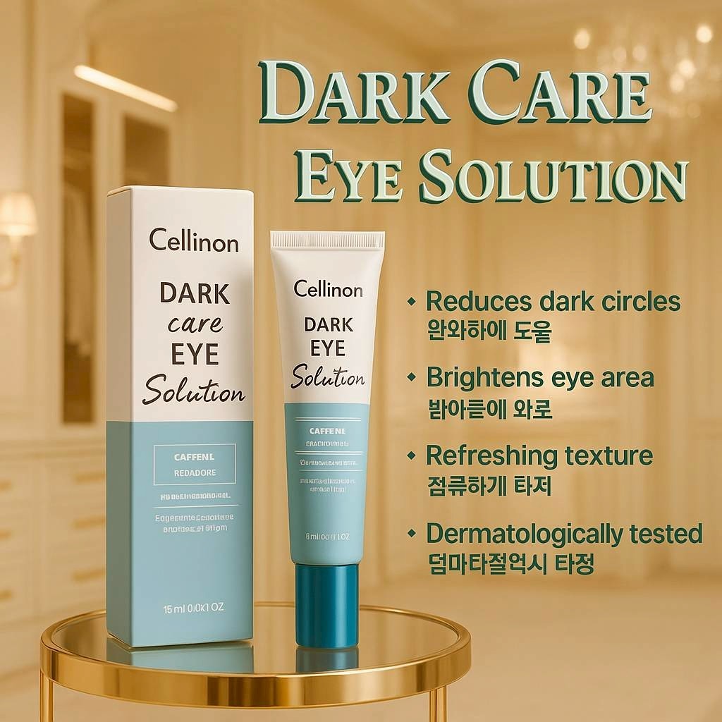 Cellinon Dark Care Eye Solution ครีมบำรุงรอบดวงตาลดรอยคล้ำ 15 ml ...