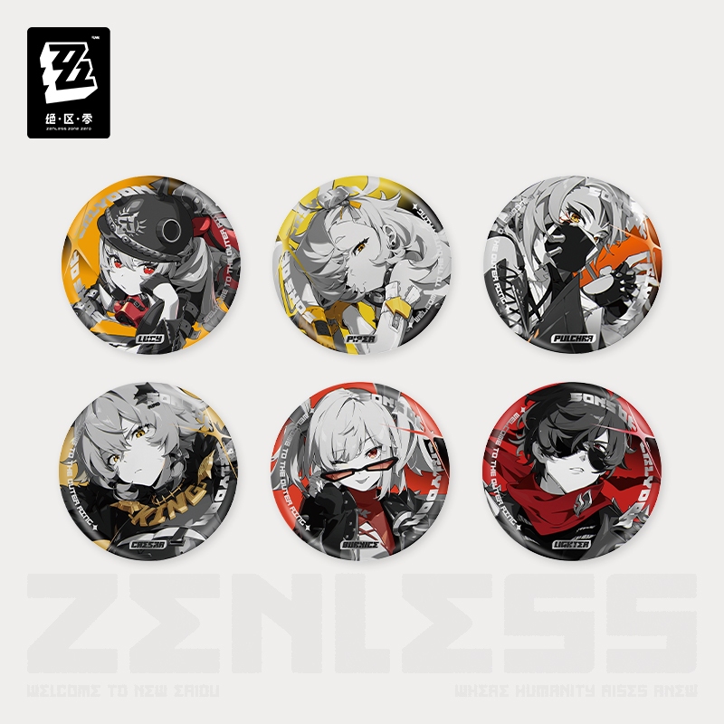 [ พร้อมส่ง / Official ] Zenless Zone Zero Mindscape Badge - Sons of ...