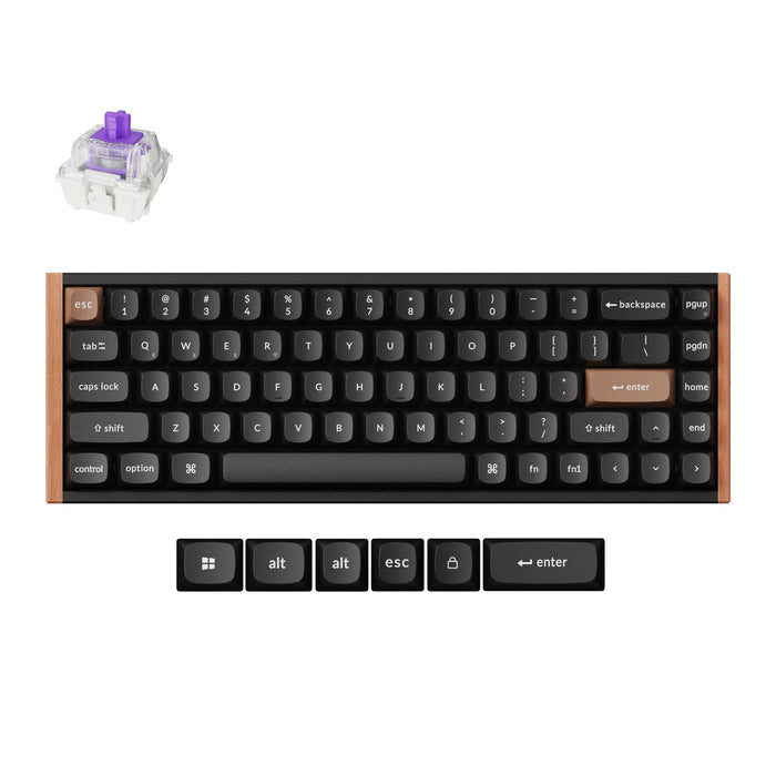 [ส่งด่วน] K6 HE TMR 60% wireless magnetic keyboard gaming Rapid trigger ...