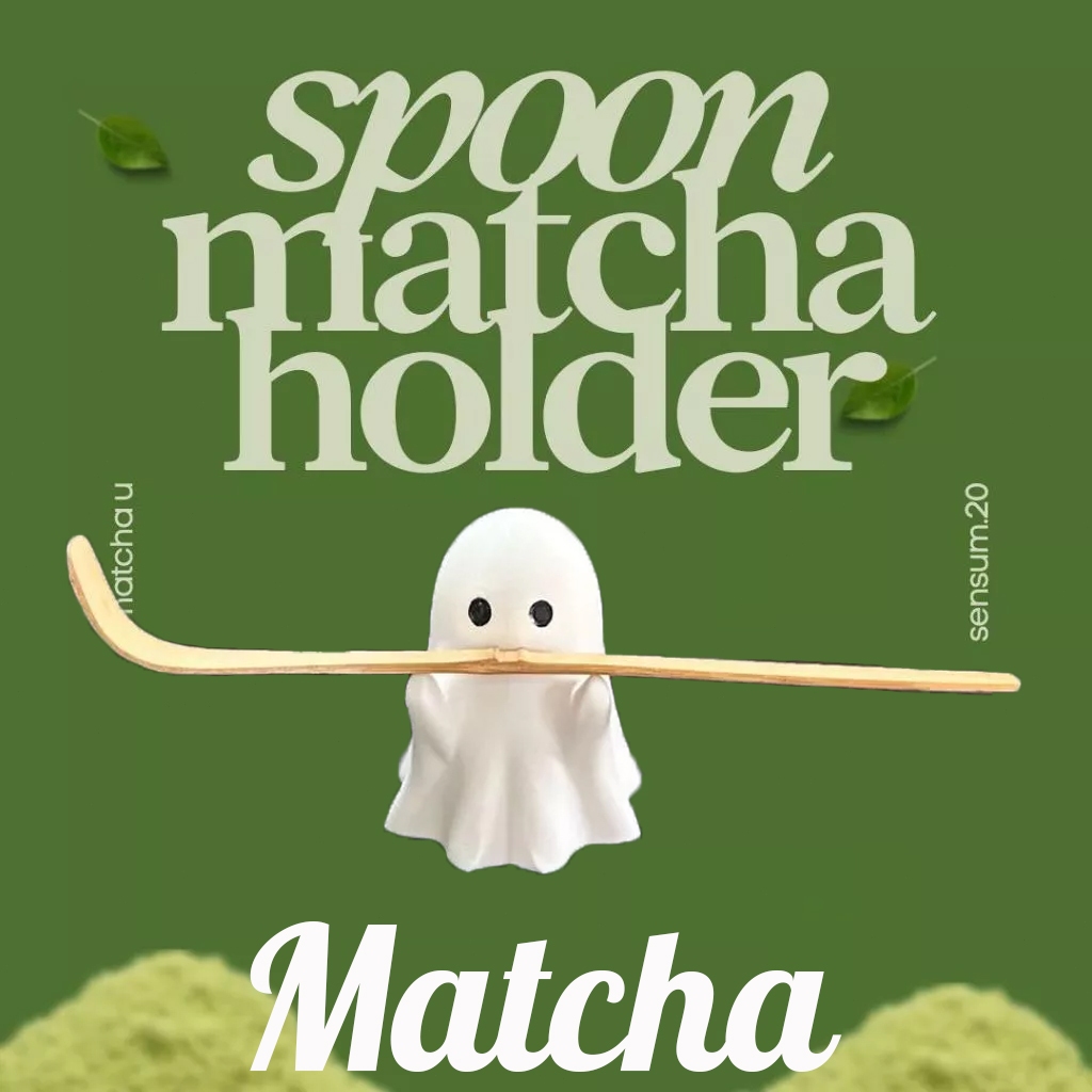 【พร้อมส่งในไทย】ที่วางช้อนตักชา มัจฉะ spoon matcha holder 🍵Halloween ...