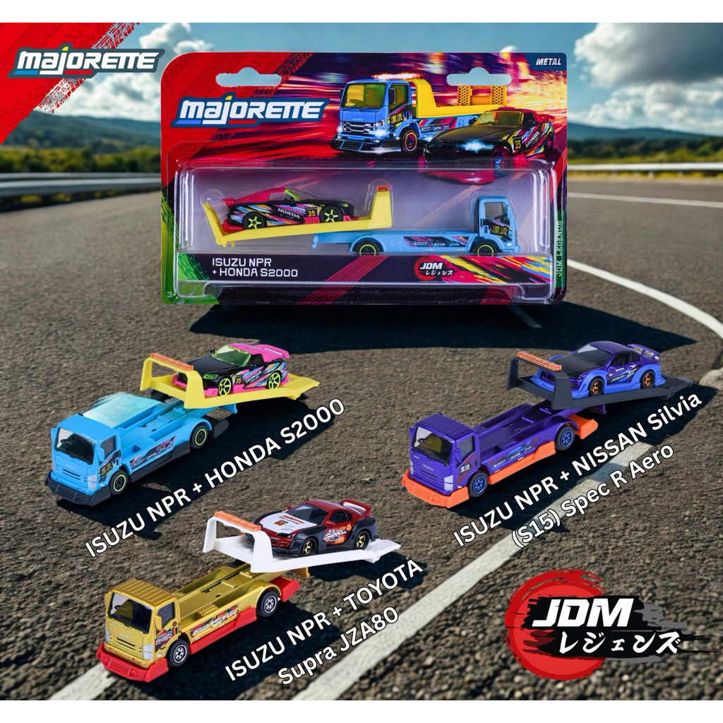 Majorette JDM Legensds Tuning Transport | Shopee Thailand