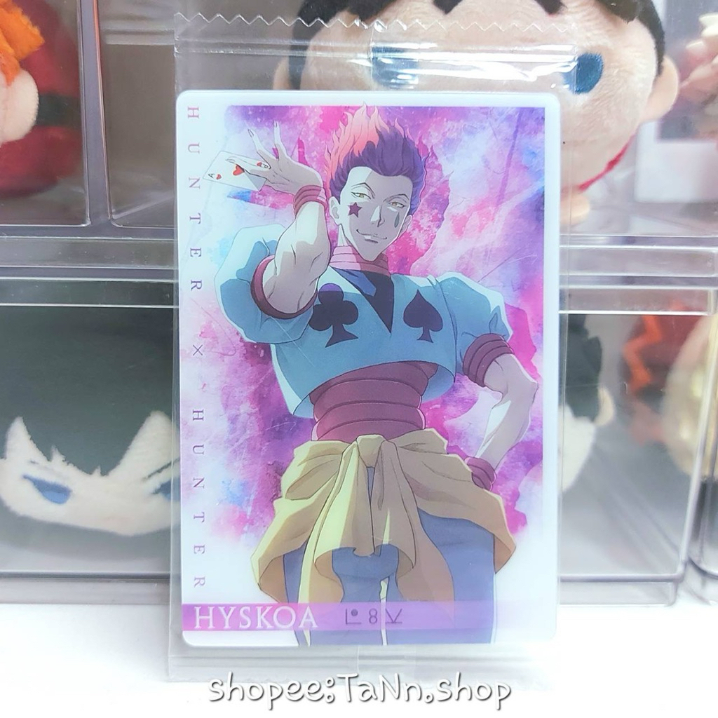 (พร้อมส่ง) Hanter x Hanter hxh ฮันเตอร์ WaferCard เวเฟอร์การ์ด ฮิโซกะ ...