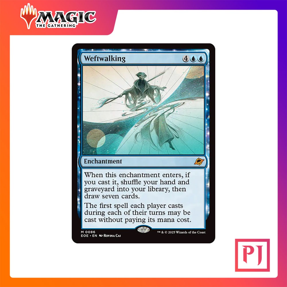 [MTG] Weftwalking [EOE] [BLUE] [MYTHIC] [NORMAL] [ENG] (การ์ดเมจิค ...