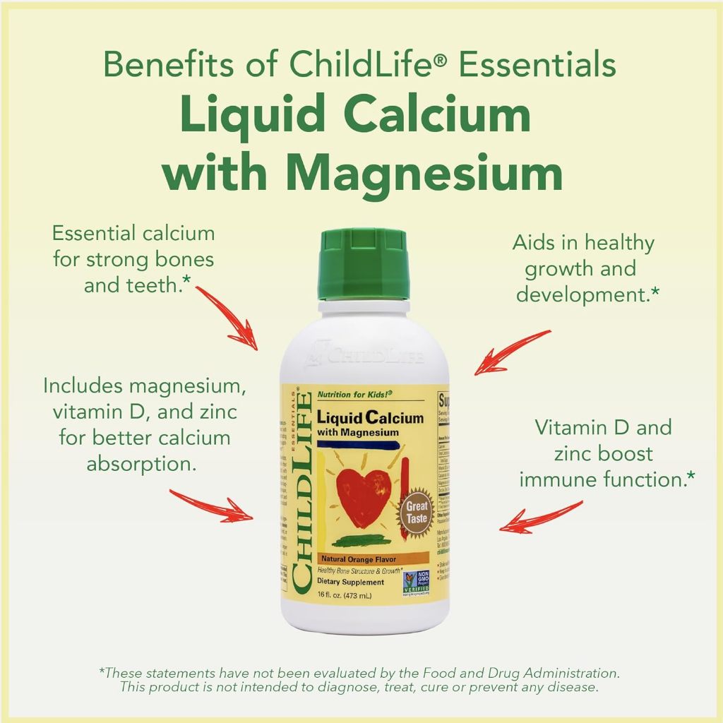 ChildLife Essentials, Essentials, Liquid Calcium with Magnesium ...