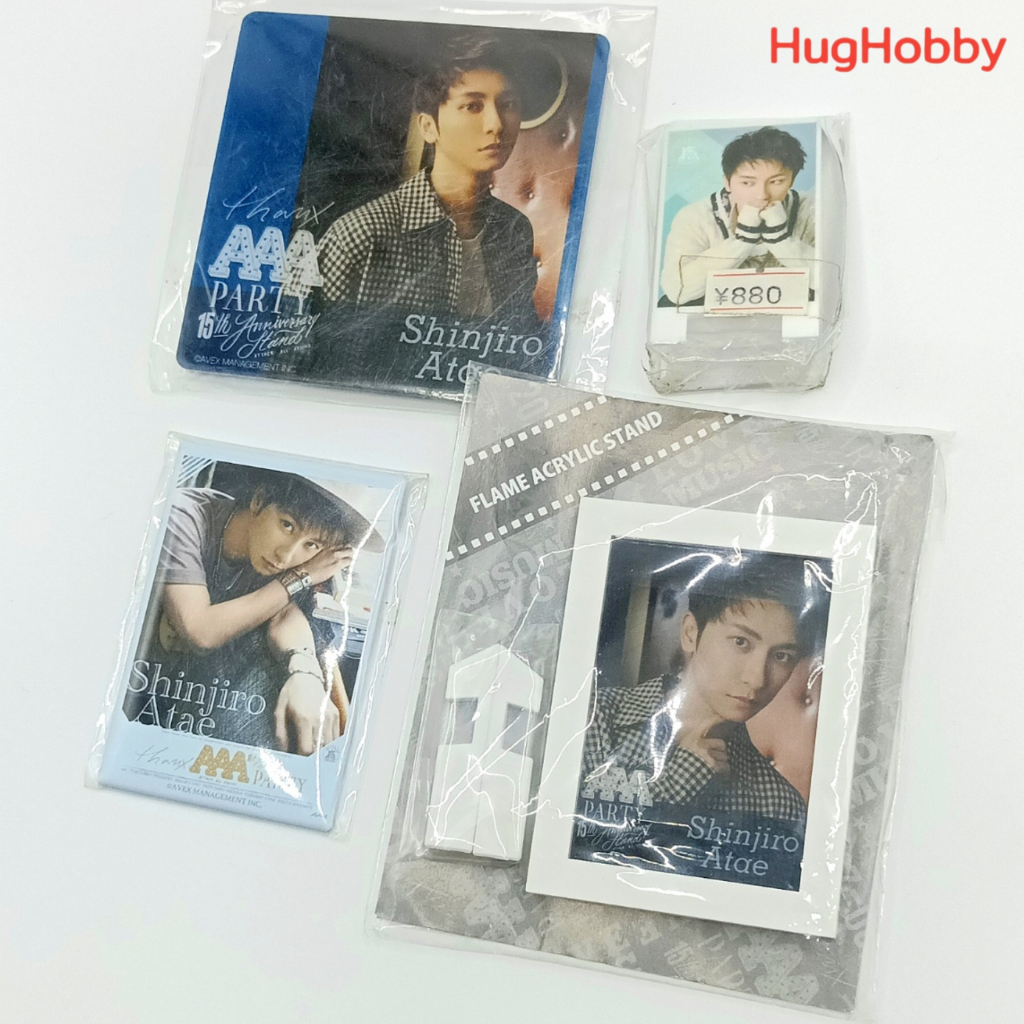 [ขายเหมา 4 ชิ้น] มือ2 ของสะสม ศิลปิน Shinjiro Atae (วง AAA) J-Pop งาน ...