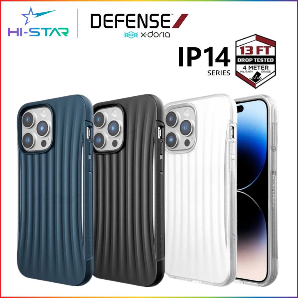 X-Doria Defense Fringe เคสกันกระแทก 3 เมตร ข่องแท้ IP14 14plus 14promax ...