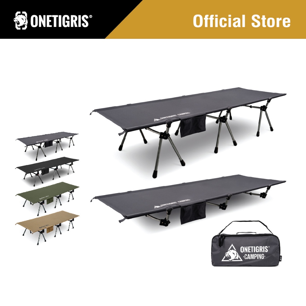 OneTigris Portable Camping Cot เตียงสนาม | Shopee Thailand