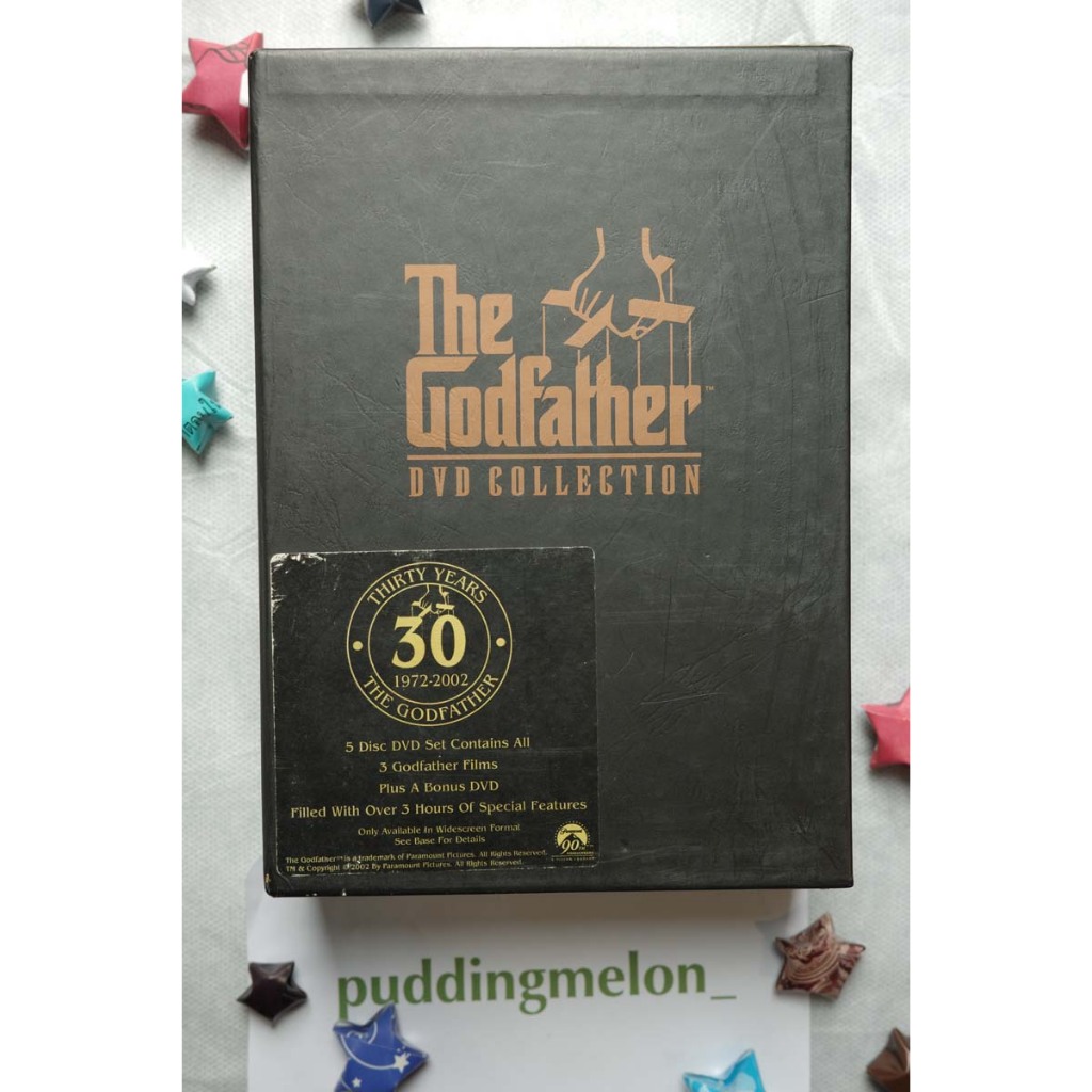 Godfather - The Collection DVD Box Set PAL Region 2 - 5 Disc Set มือสอง ...