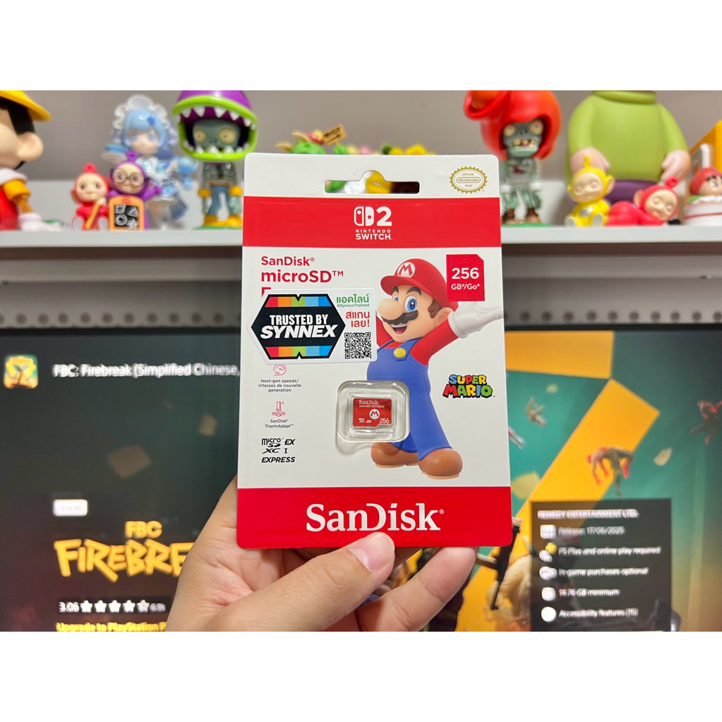 Sandisk microSD Express Card (Mario) Nintendo Switch 2 ความจุ 256GB ...