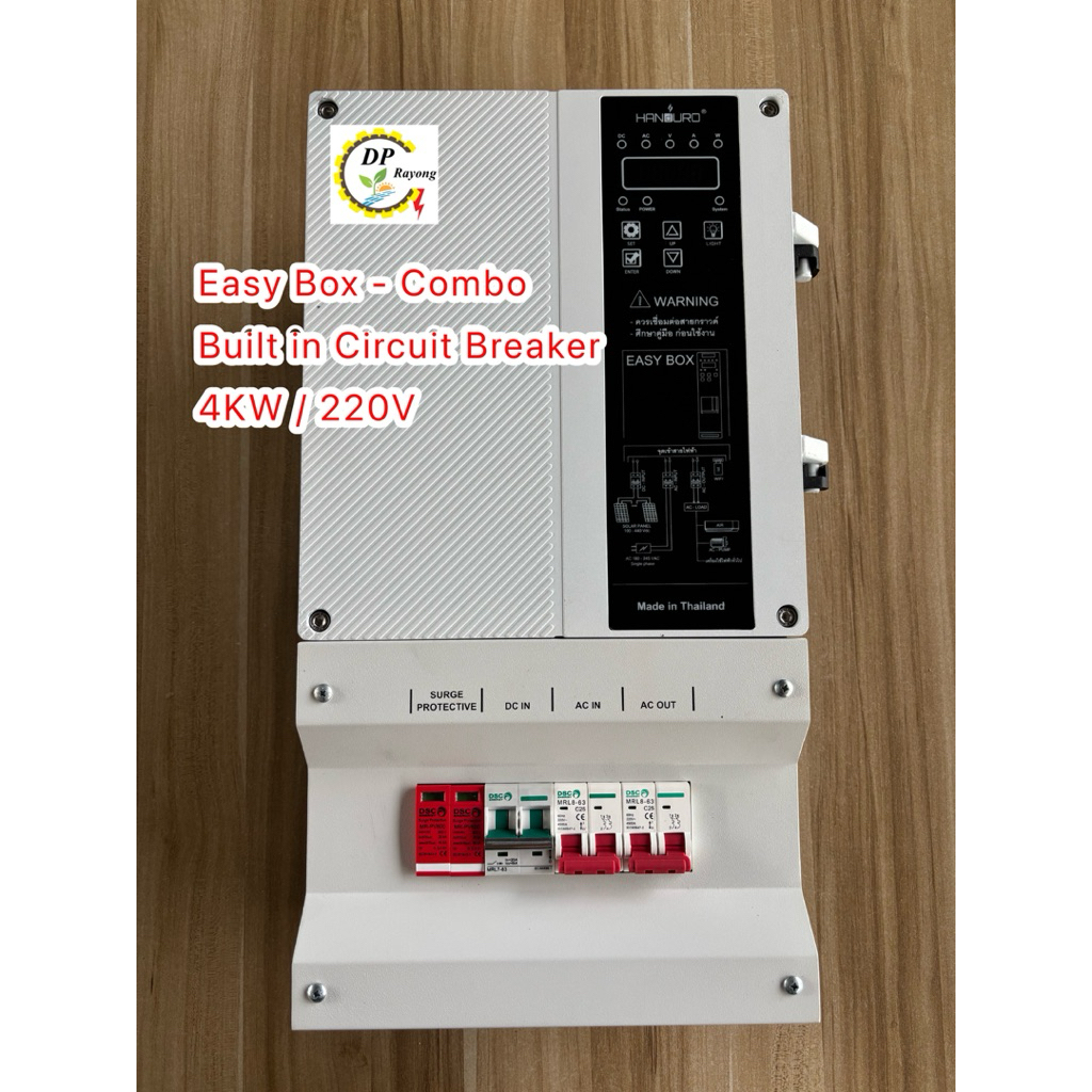 HANDURO Easy Box - Combo Model (Solar Hybrid Inverter 4KW. 220V ...