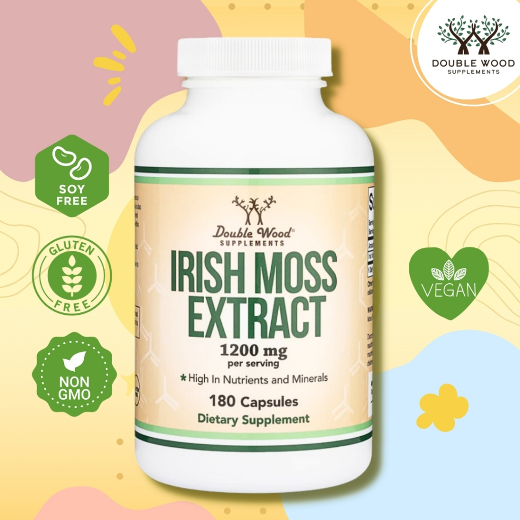 Irish Moss Extract by DoubleWood 🍀อุดมไปด้วยวิตามิน A, E, F, K และด้วย ...