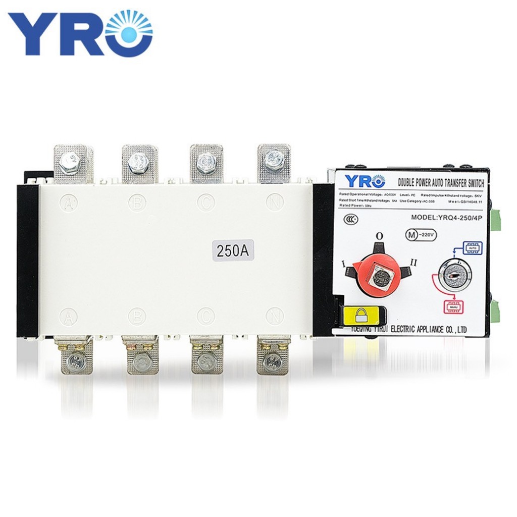 YRO-YRQ4PC-ATS 250A 4P 400V รับประกัน 1ปี | Shopee Thailand