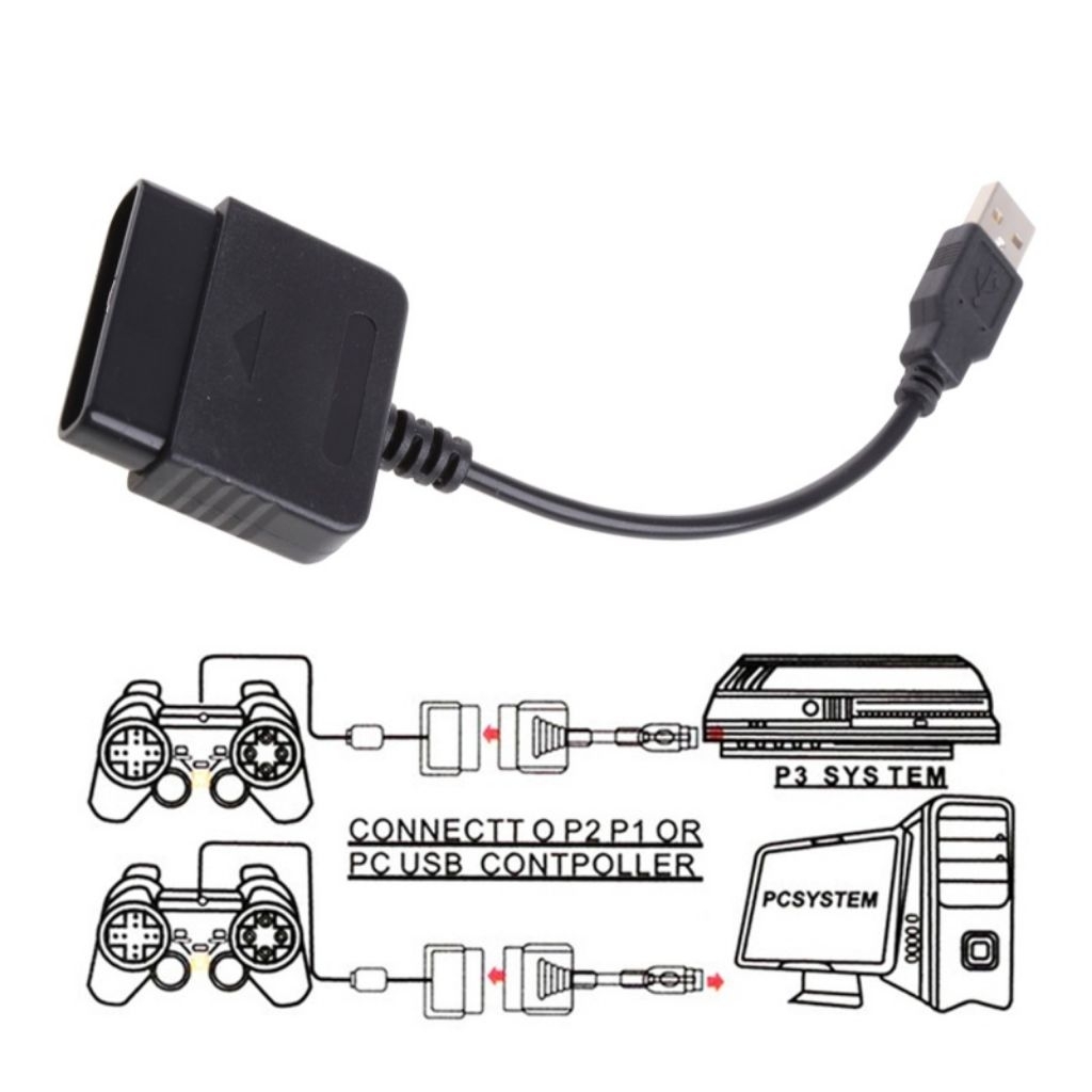 ตัวแปลงจอย PS2 เป็น PS3 / PC แปลง PS2 Controller เป็น PS3 Controller ...