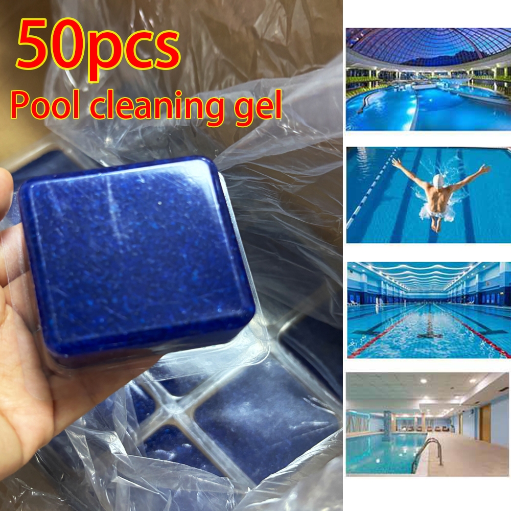 50pcs CTX Pool Gel Effective Pool Clarifier Gel Cube swimming pool ...